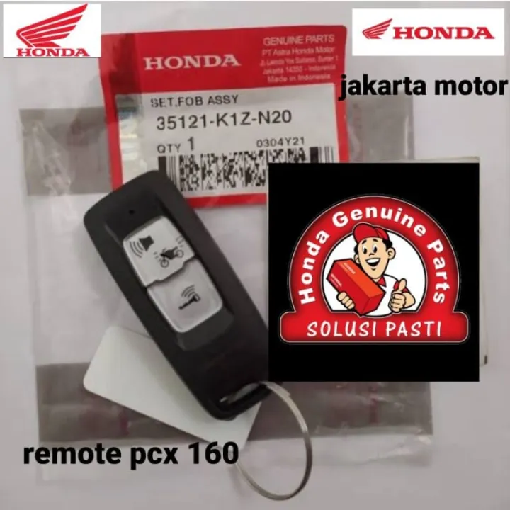 Remote pcx 160 remote K1Z ori honda ahm asli honda 35121-K1Z-N20 ...