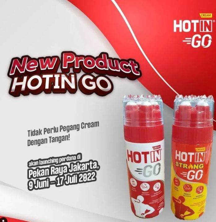 RASA LEBIH PANAS HOTIN GO TUBE 100ML / HOT IN KRIM PEGAL NYERI OTOT ...