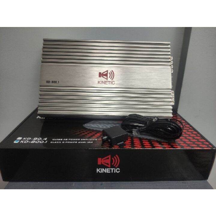 Kinetic KD-800.1 Class D Mono Amplifier | Lazada PH