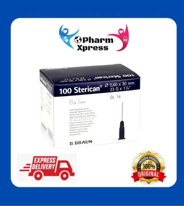Sterican needle 23G x 1 1/4" box | Lazada
