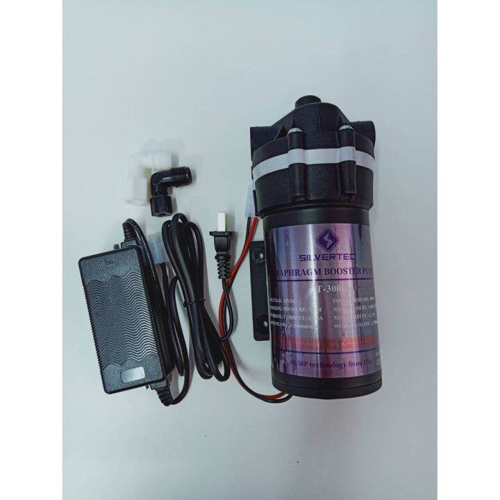 ( PRO+++ ) โปรแน่น.. ปั๊มอัดแรงดัน RO DIAPHRAGM BOOSTER PUMP SET 300 ...