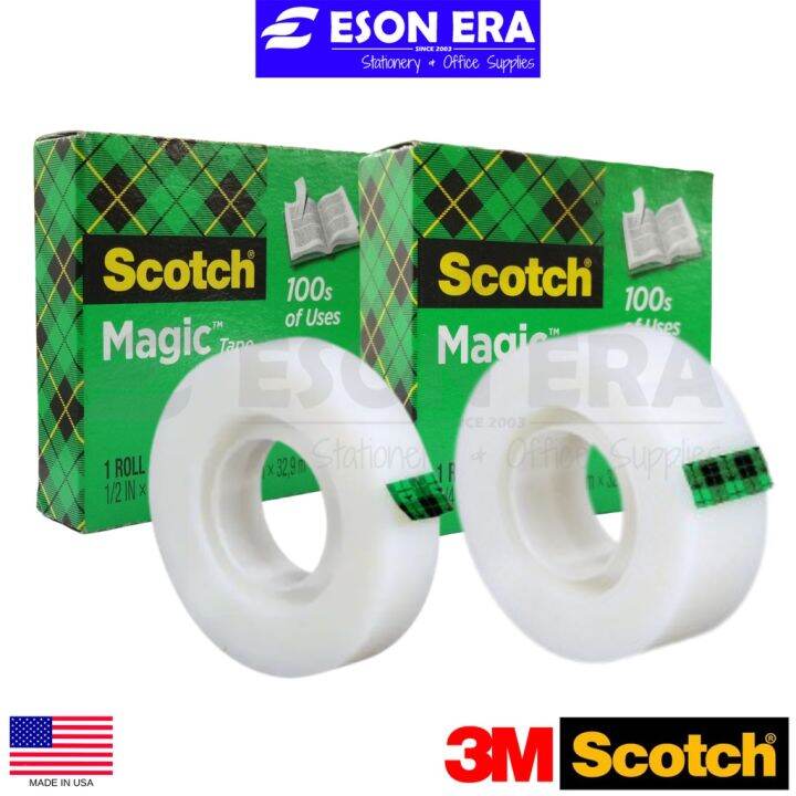 3M Scotch Magic Tape 19mm x 36yard 810 | Lazada