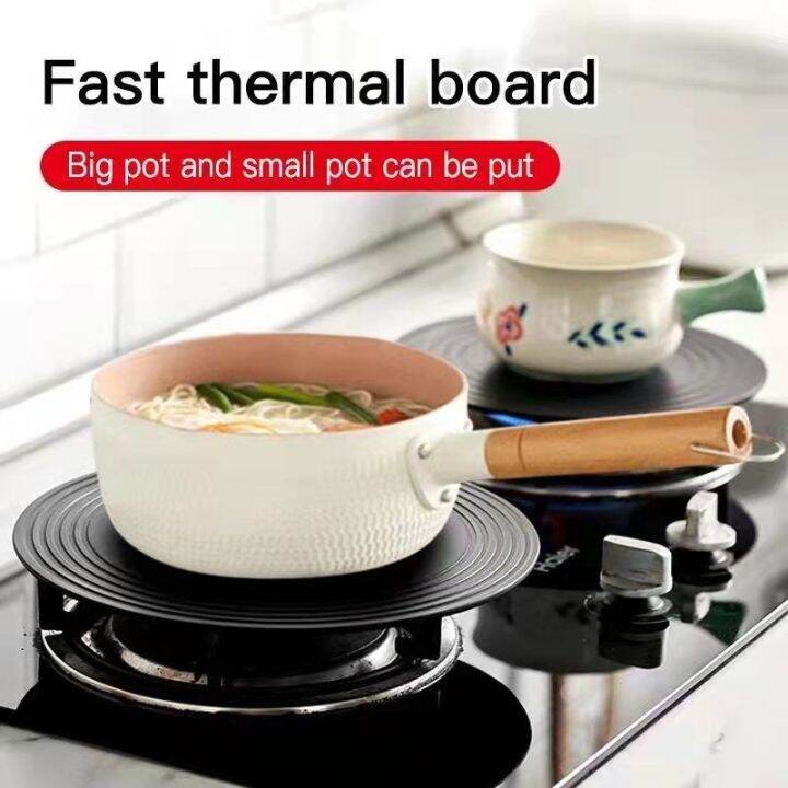 A2U - 24/28cm Heat Diffuser for Gas Stove Heat Conduction Plate Defrost Heating Thawing Board ...