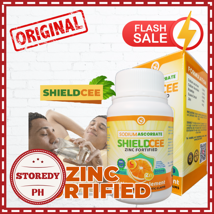 100 % Original and Effective SHIELD CEE Sodium Ascorbate + Zinc ...