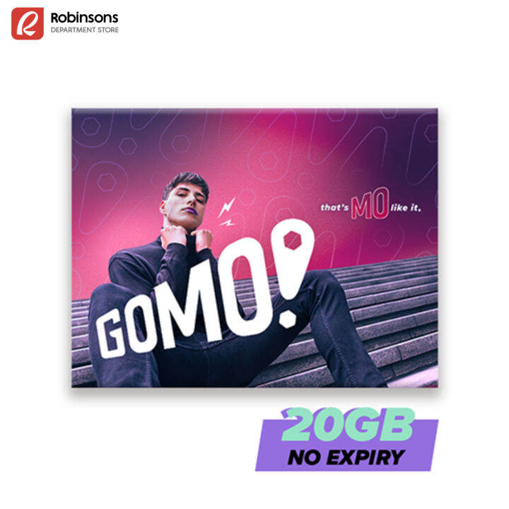 GOMO Sim with 20GB No Expiry | Lazada PH