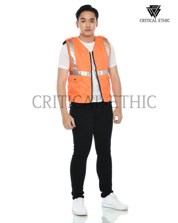 Rompi parasit Orange/rompi parkir/rompi safety termurah | Lazada Indonesia
