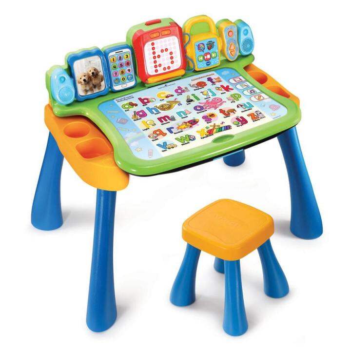 Toys R Us Vtech วีเทค โต๊ะกิจกรรมหรรษาเพื่อการเรียนรู้ (928882 ...