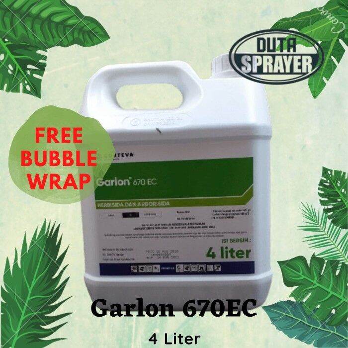 Garlon 670 EC 4 L Herbisida Arbsida Gulma Berkayu 4L 4 Liter | Lazada ...