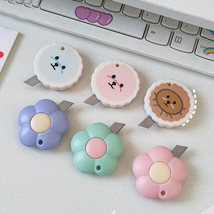 Cute Mini Portable Utility Paper Cutter Cutting Paper Razor Blade ...