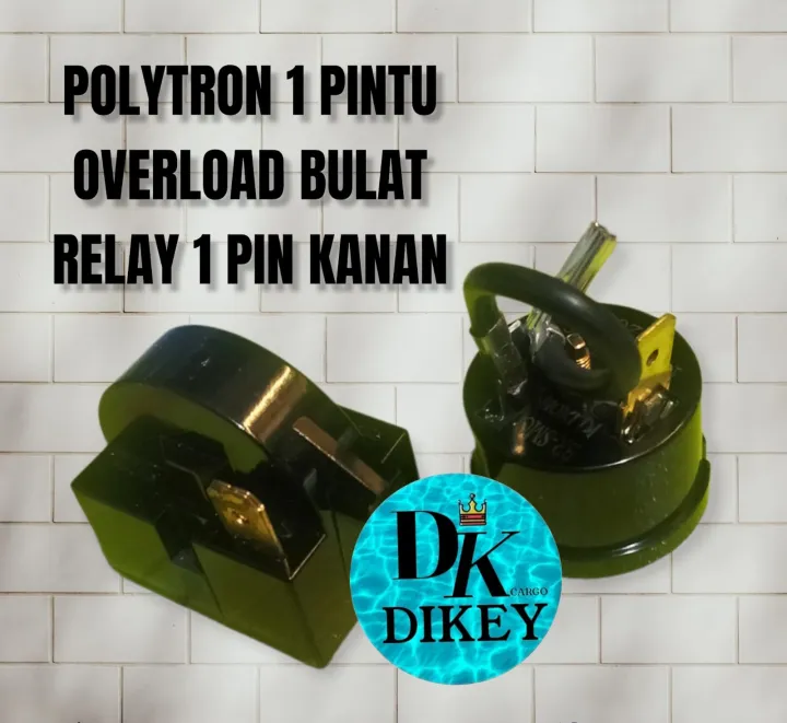 Relay kulkas 1 pintu Polytron / relay kulkas 1 pin kanan / overload ... Relay kulkas 1 pintu Polytron / relay kulkas 1 pin kanan / overload ...
