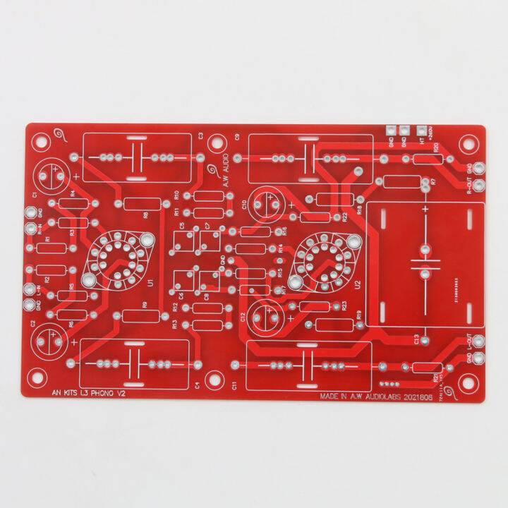 HiFi 12AX7 6922หลอด RIAA MM Phono เครื่องขยายเสียง PCB DIY อ้างอิง ...