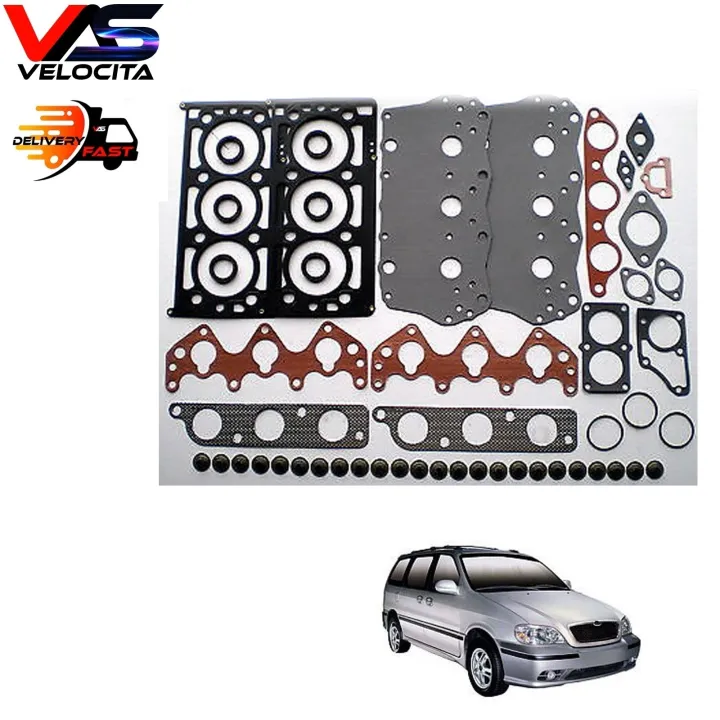 OEM OVERHAUL GASKET NAZA RIA FULL SET GASKET (CARBON) | Lazada