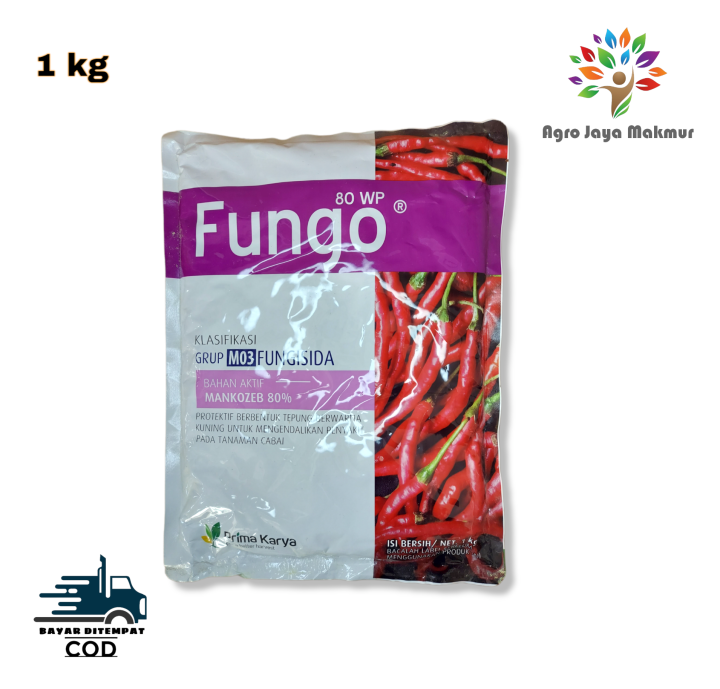 FUNGO 80 WP 1 KG CENTATHANE 80 W 1 KG MANKOZEB kuning mancozeb kuning ...