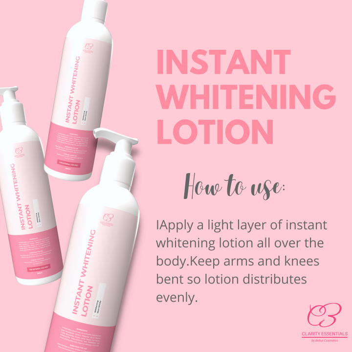 Instant Whitening Lotion By Clarity Essentials | Lazada PH
