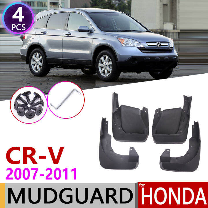 Front Rear Car Mudflap for Honda CR-V 2007~2011 CR V CRV Fender Mud ...