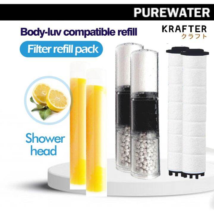 Krafter ไส้กรองฟิลเตอร์ฝักบัวอาบน้ำเกาหลี สำหรับรุ่น Korea Purewater 3 ...