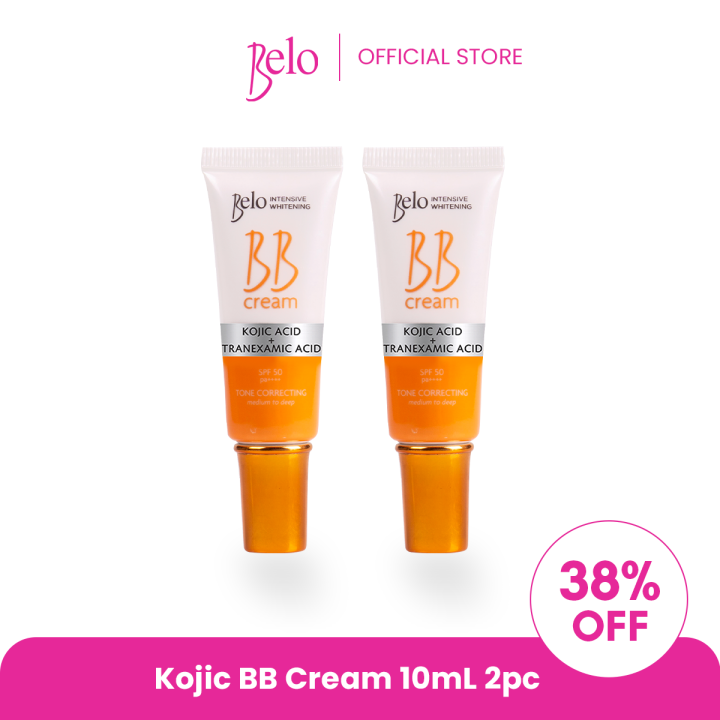 Belo Intensive Whitening BB Cream SPF50 PA++++ 10mL 2-PC | Lazada PH