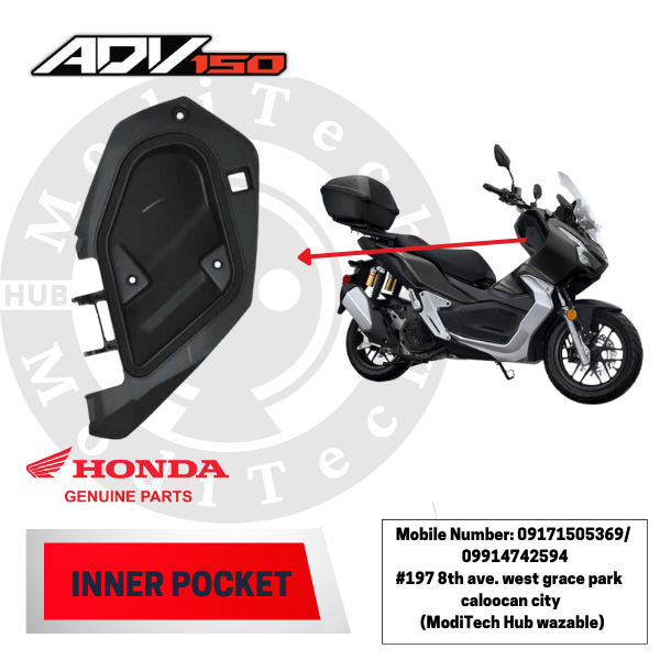 HONDA GENUINE INNER POCKET FOR ADV 150 | Lazada PH
