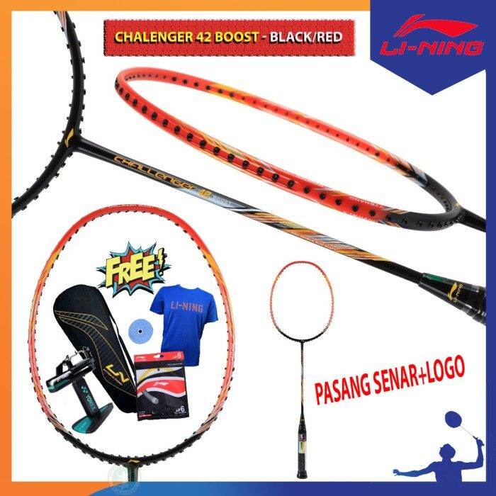 LINING Challenger 15 24 42 Boost Raket Badminton Original | Lazada ...