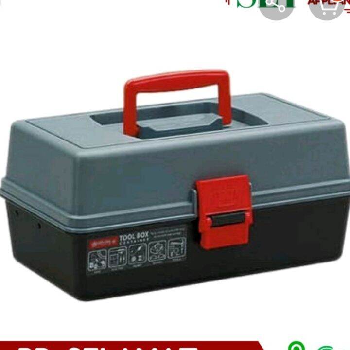 Lion Star - Tool Box 01 Lion Star plastik JX 19 kotak penyimpan alat ...