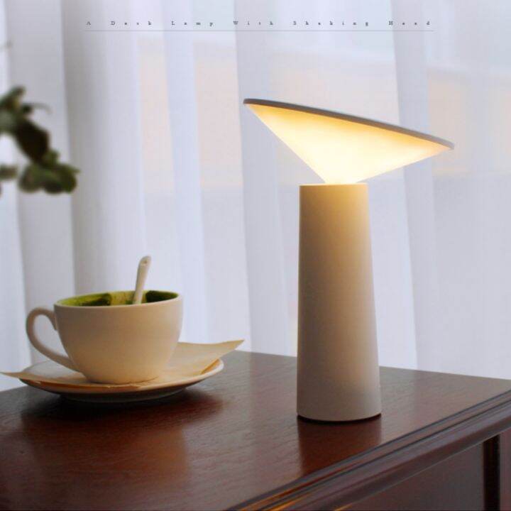 Study Table Lamp Office Desk Light Lampu With Flexible, White Black ...