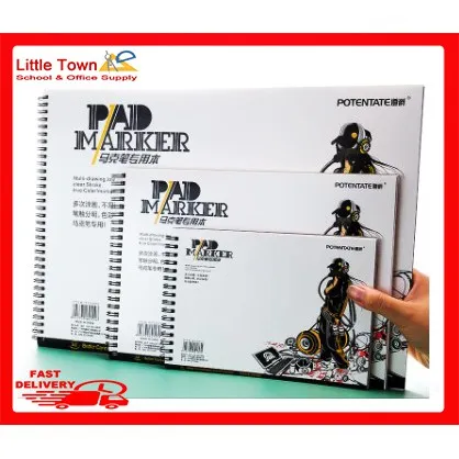 Multi-Drawing Marker Pad Sketch Pad Drawing Pad A4 / A5 | Lazada PH