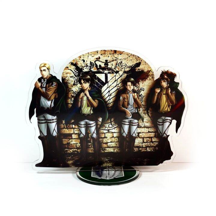 Shingeki no Kyojin Attack on Titan Eren Levi Erwin Hange GM stand ...
