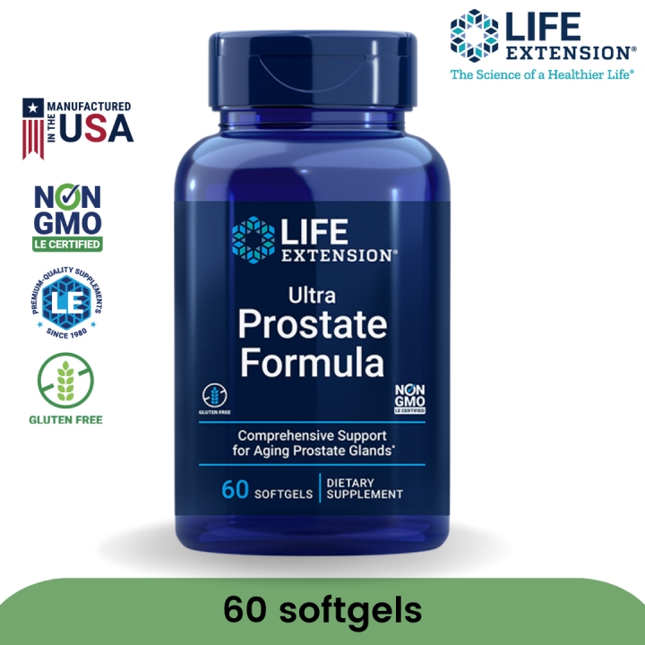 Life Extension, Ultra Prostate Formula, 60 Softgels (Exp 02/2025) | Lazada PH