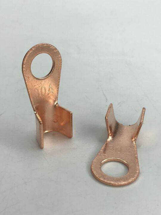 Copper Battery Terminals 10/30 Pcs Bare Copper Cable Lugs & Ring ...