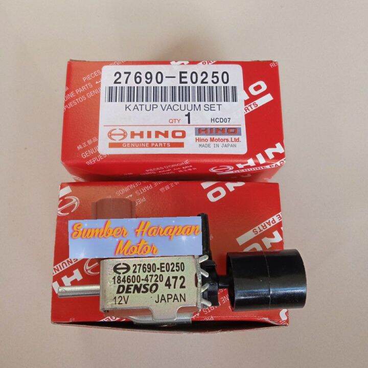 Switch Engine Stop Katup Vacum Set 12Volt Dyna HT130 27690-E0250 ...