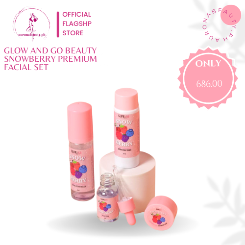 GLOW AND GO BEAUTY SNOWBERRY PREMIUM FACIAL SET | Lazada PH