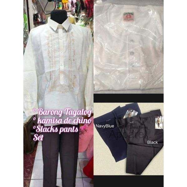 Barong Tagalog (Complete Set) | Lazada PH