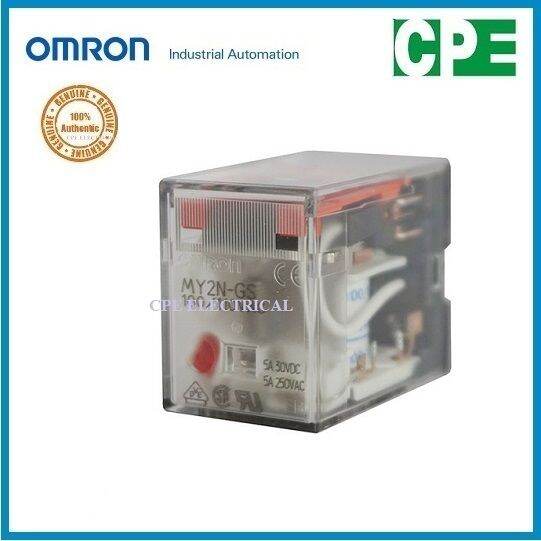 Relais Omron My2n Gs My4n Gs 12v 24v 230v 110v Ac Dc 60 Off