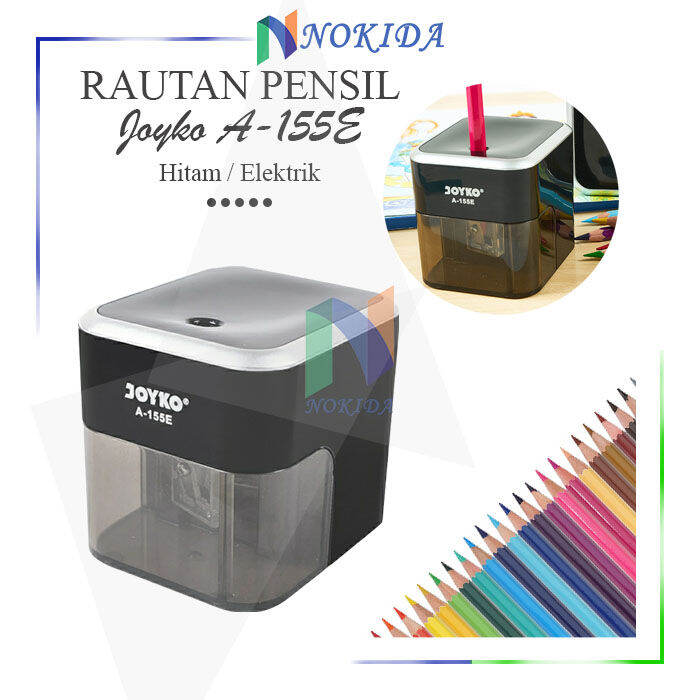 Nokida Elektric Pencil Sharpener Joyko [A-155E] / Rautan Pinsil Modern ...