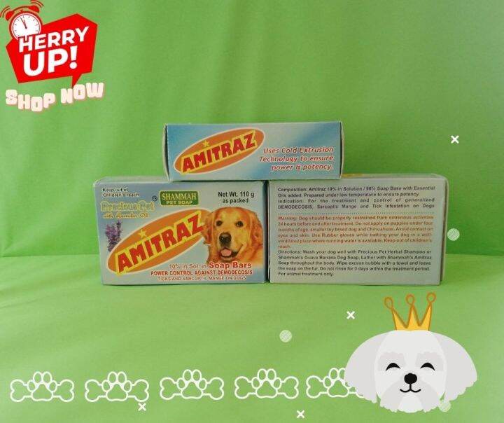 Shammah Amitraz Pet Soap 110g | Lazada PH