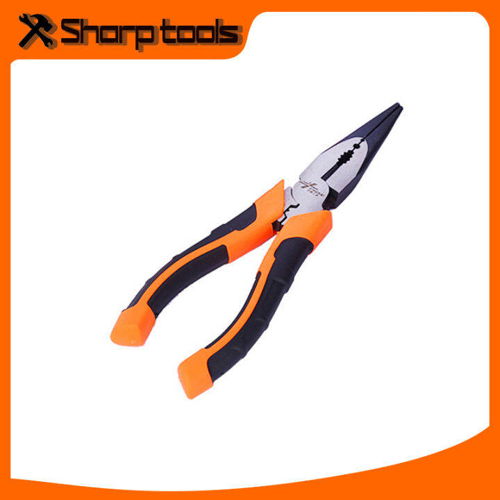 6 inches Pointed nose pliers power saving pliers 55 # steel pointed ...