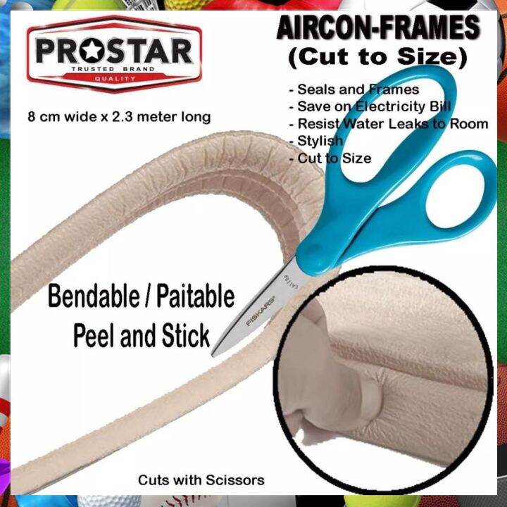 Prostar Universal DIY Window Type Aircon Frame (Color WHITE) | Lazada PH