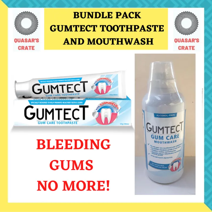 GUMCARE BUNDLE PACK: GUMCARE TOOTHPASTE AND MOUTHWASH|SUGAR FREE ...