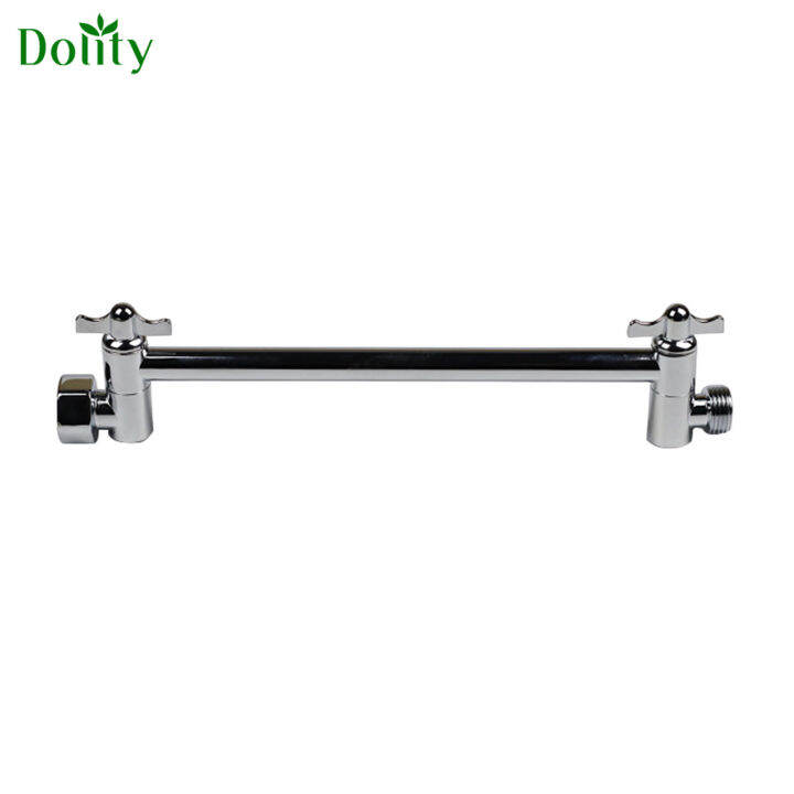 Dolity 11" Adjustable Shower Arm Connection Spray Connection Elbow with ...