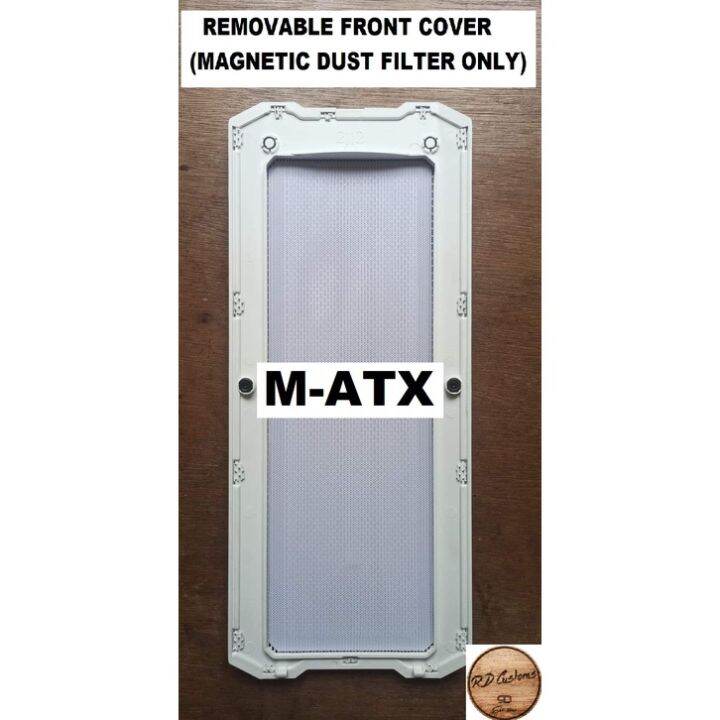 RD Custom Magnetic PC Dust Filter For Rakk Haliya M-Atx Front Panel ...