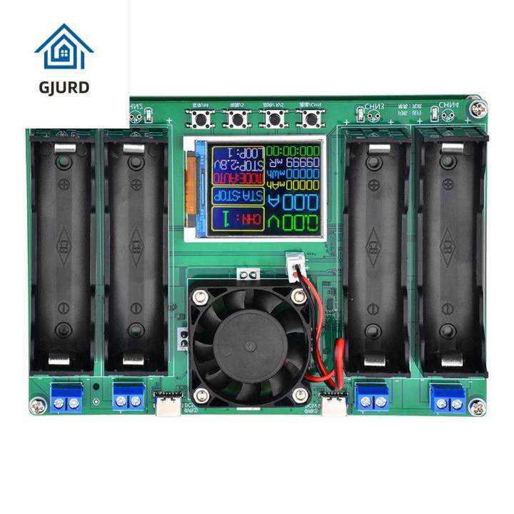 GJURD 2/4 Ports Type-C MAh Internal Resistance Tester MWh Battery Power ...