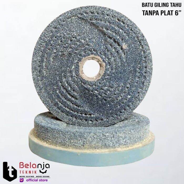 Batu Gilingan Tahu 6 Inch Plat Dudukan Tahu Kedelai 6" Inchi Giling ...
