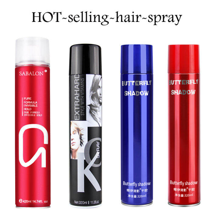【COD】 SABALON Hair Spray CK Hair Spray Butterfly Shadow Hair Spray Net ...
