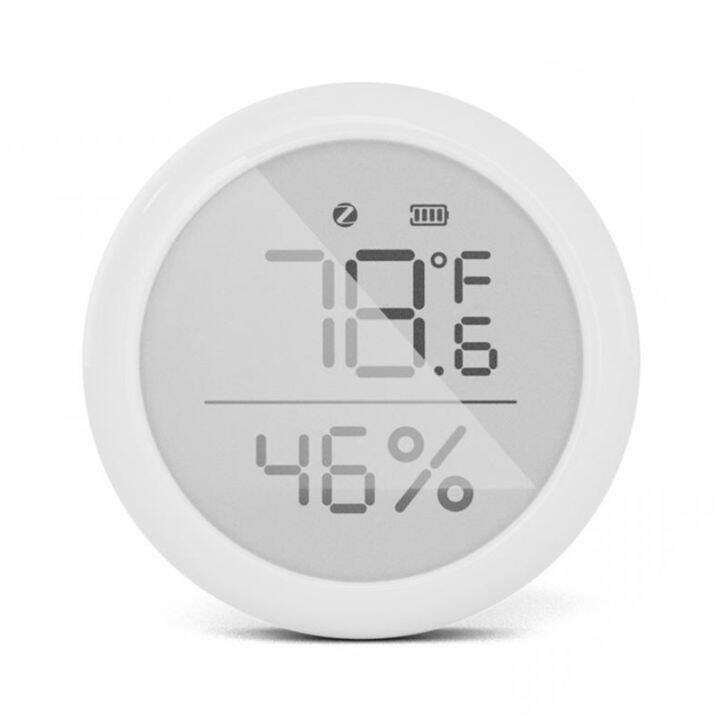 Tuya ZigBee Temperature and Humidity Sensor with LCD Display Indoor Hygrometer Smart Life ...