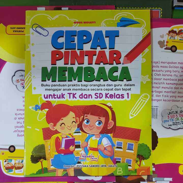 Buku Cepat Pintar Membaca / Seri Pengantar Masuk SD / Buku Persiapan ...