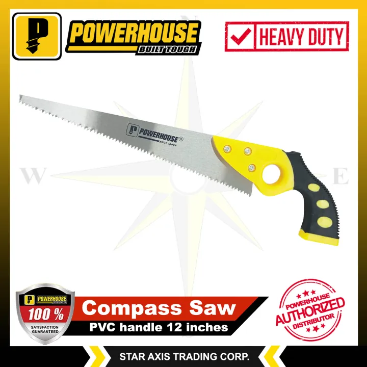 Powerhouse Compass Saw PVC Handle 12 inches | Lazada PH