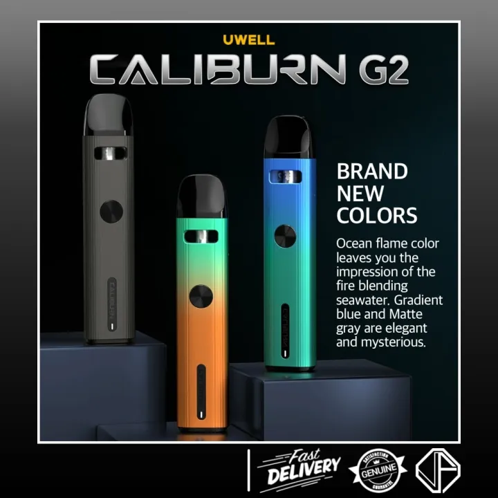 VAPE UWELL CALIBURN G2 POD18W 750MAH CALIBURN G2 CARTRIDGE CALIBURN G2 ...