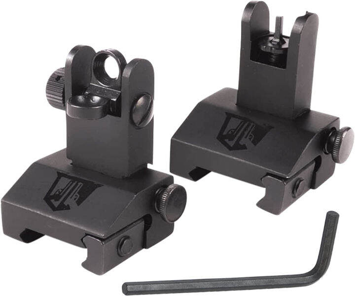 Ozark Armament Flip Up Battle Sights - Best Military Grade Battle ...