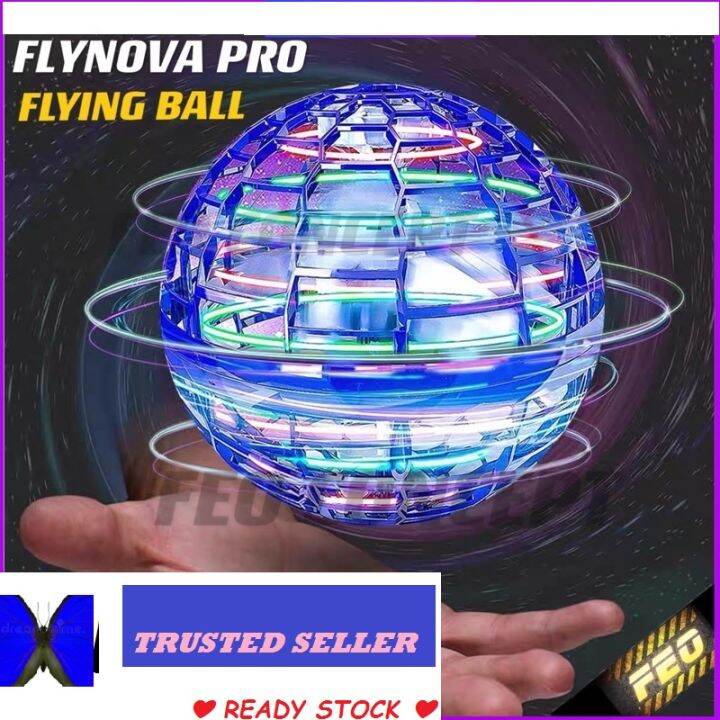 Pro Flying Ball Spinner Toy Flying Orb 360° Rotating Boomerang Sensor ...
