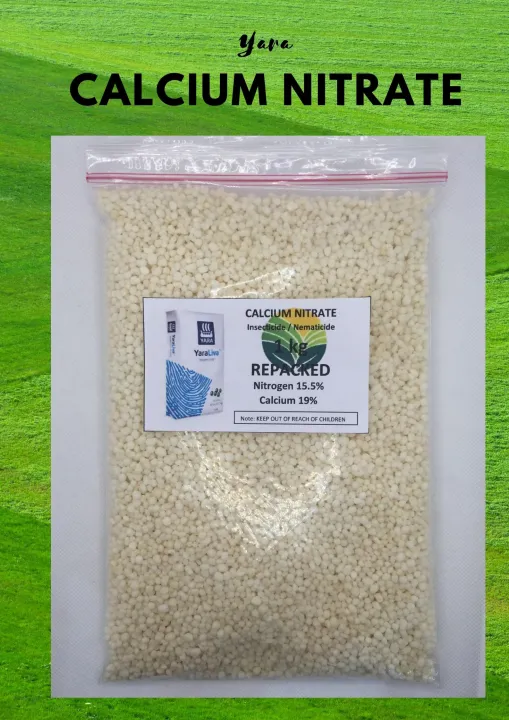 Yara (Tropicote) Calcium Nitrate Fertilizer 1 kilo (repacked) | Lazada PH